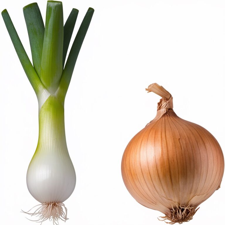 What is the difference between the green onion and traditional onion ...