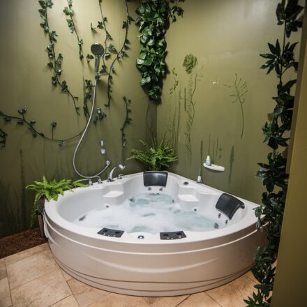 Extraordinary Corner Garden Tub Images