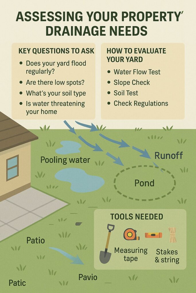 How to Build a Drainage Pond for a Flood-Proof Backyard - The ...