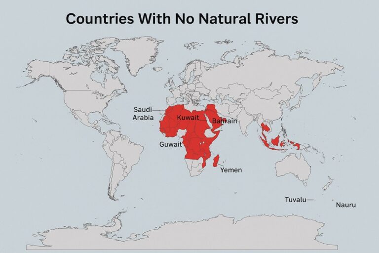 Countries With No Natural Rivers – How They Source Freshwater - The ...