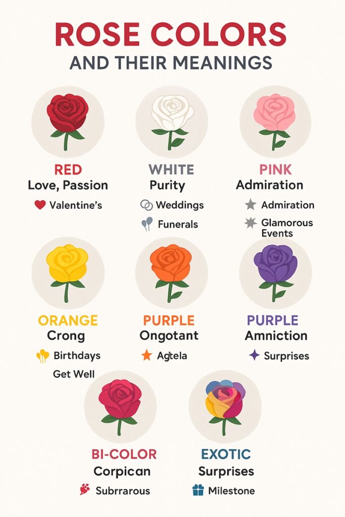 What Do Rose Colors Mean? Choosing the Perfect Roses for Special Events ...