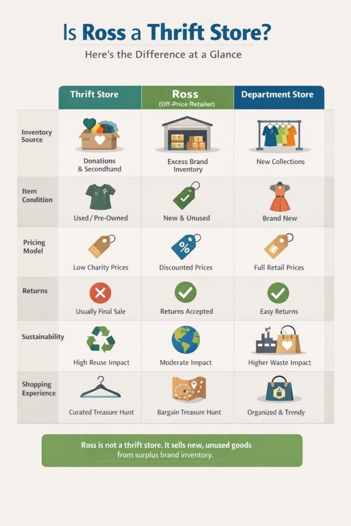 Is Ross a Thrift Store or Discount Store? Why Ross Is So Cheap